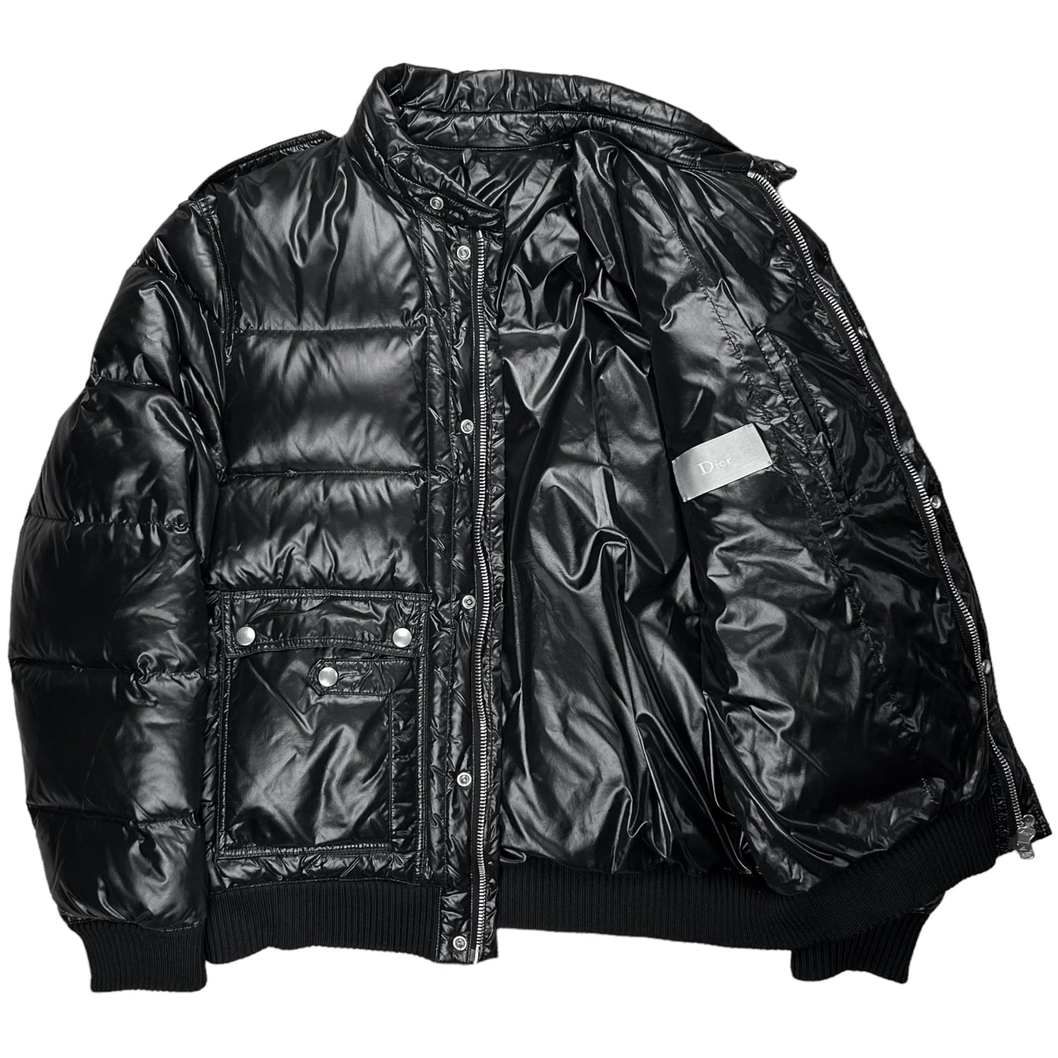 Dior Homme Glossy Navigate Puffer Jacket - AW08 – Vertical Rags