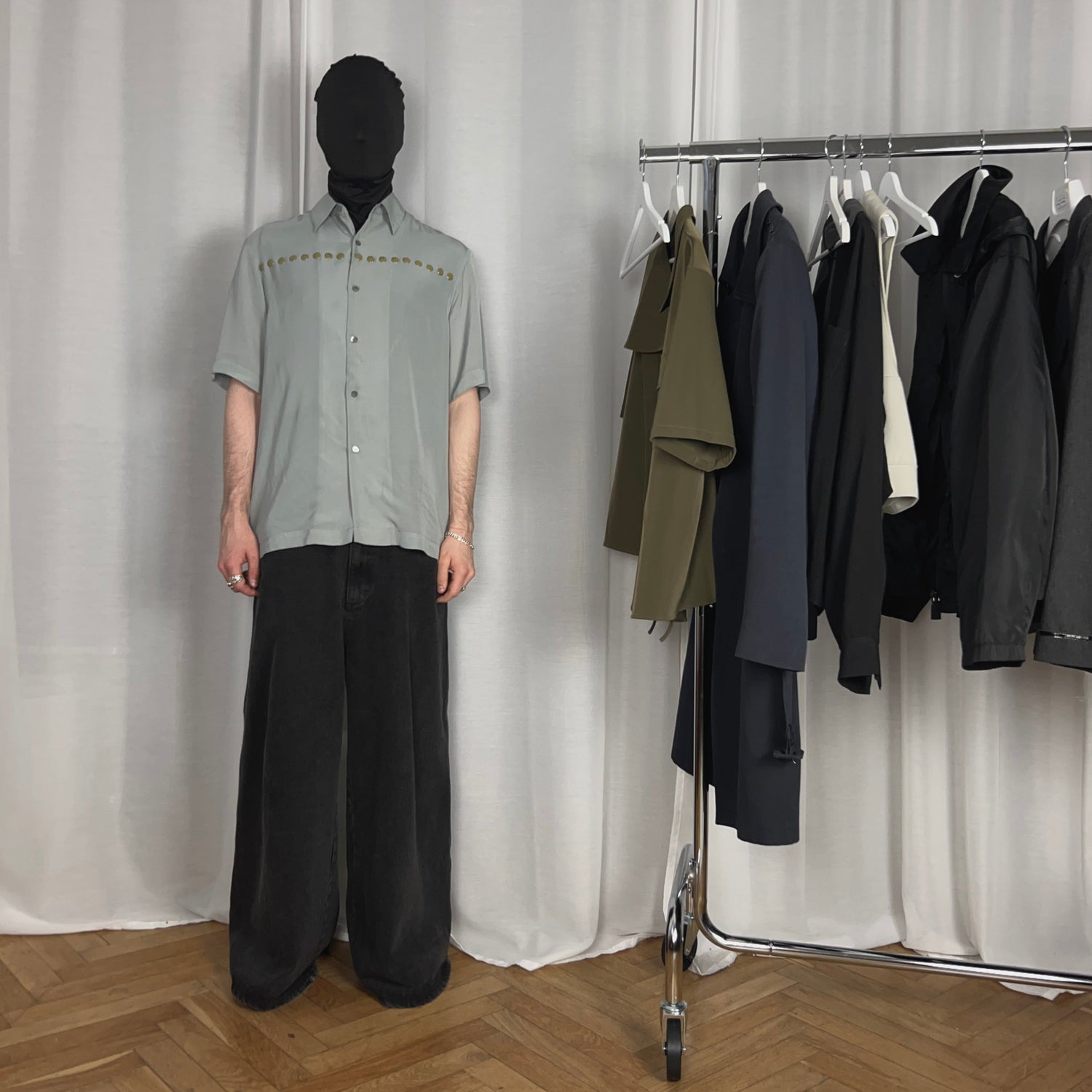 Dries Van Noten Pallet Bowling Shirt – Vertical Rags